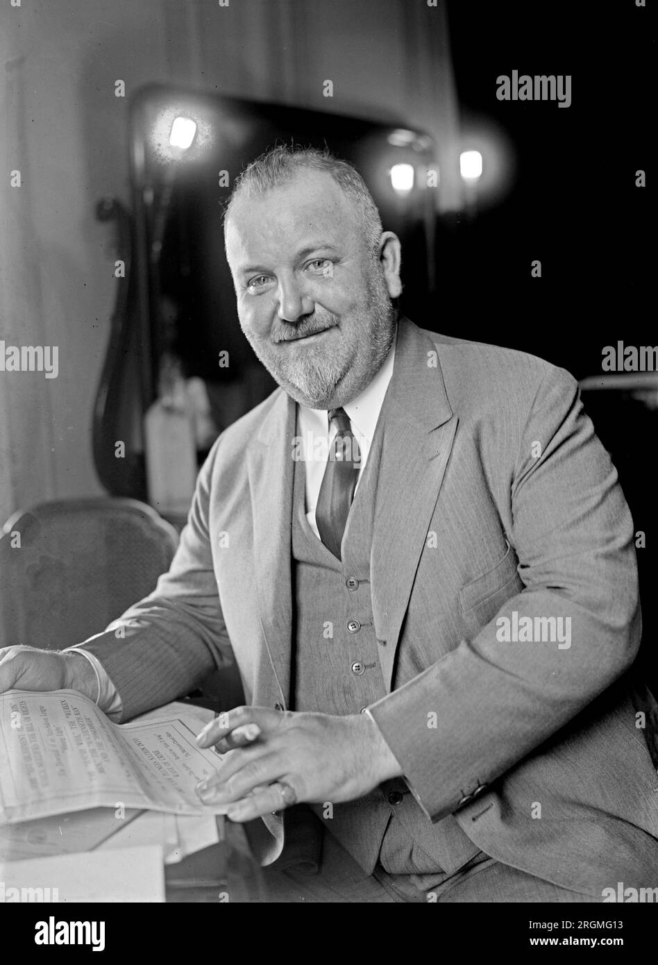 Portrait of Francis C. Harley ca. 1924 Stock Photo - Alamy