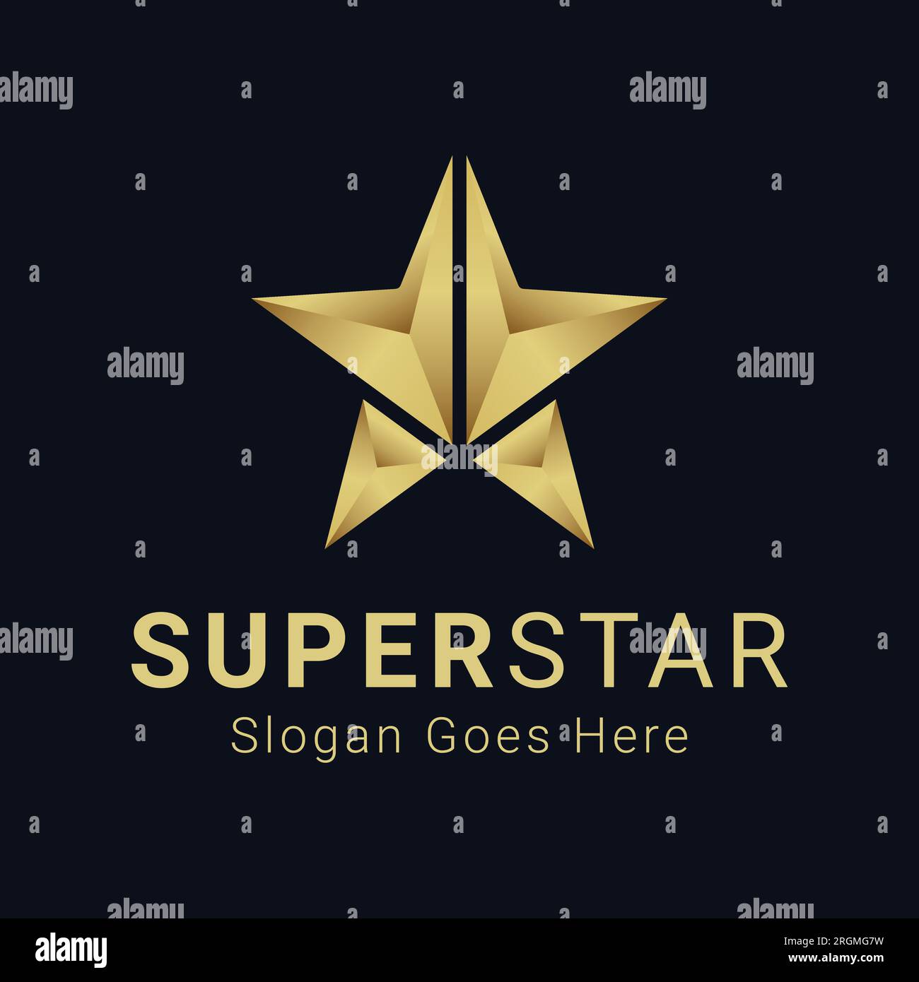 Black Star Logo Designs