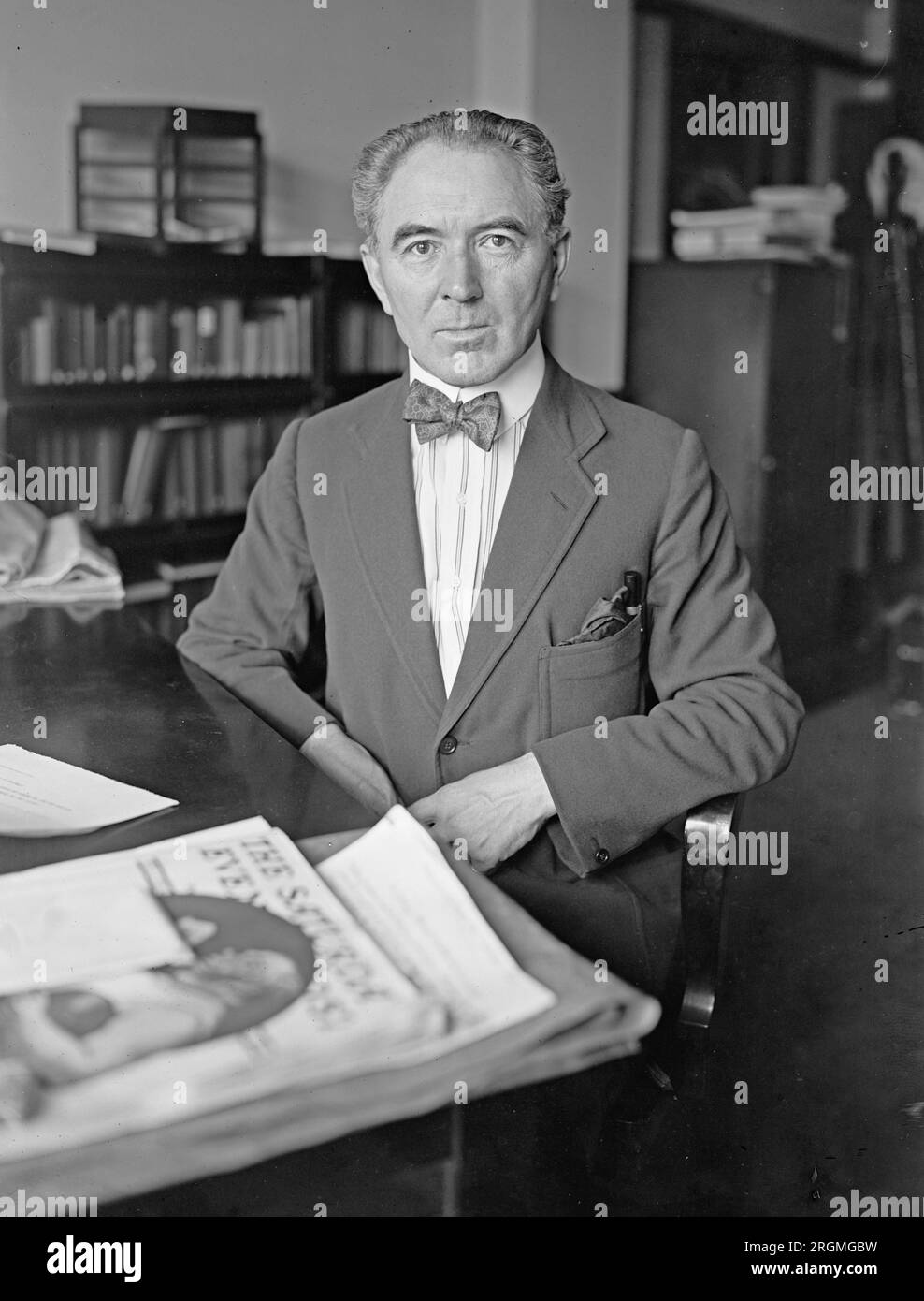 Portrait of Professor Timothy A. Swiddy, Representative of the Irish ...