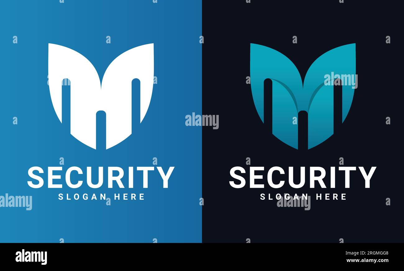 Letter m data logo Stock Vector Images - Alamy