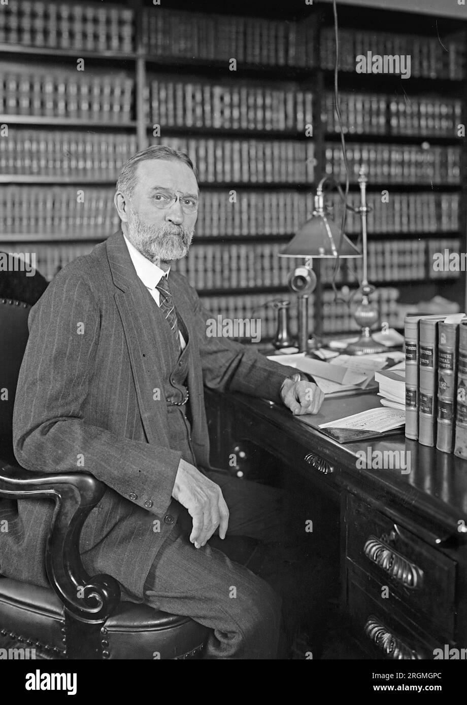 Portrait of Justice George Sutherland of Supreme Court ca. 1924 Stock ...