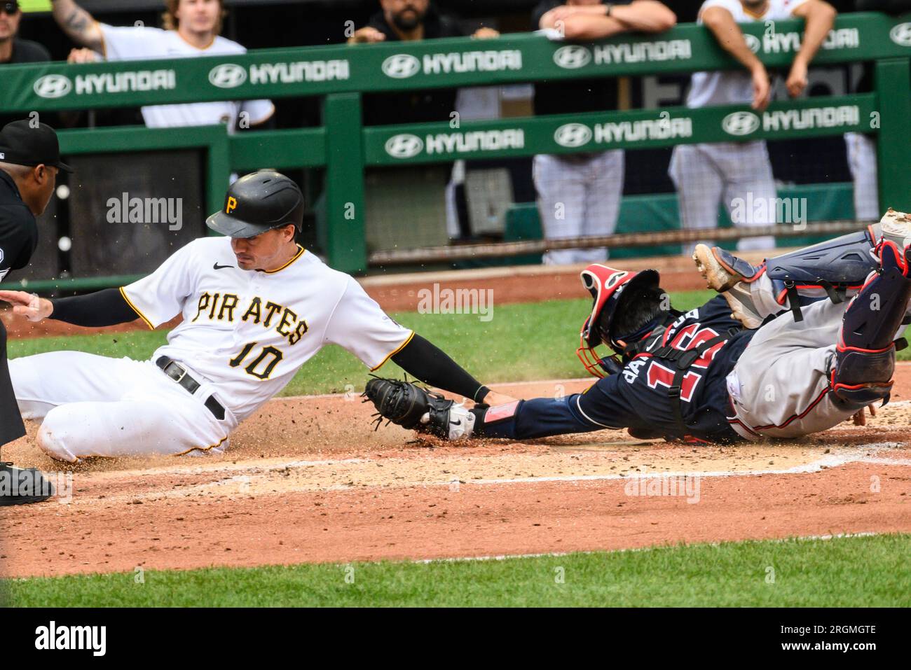 Pittsburgh, United States. 10th Aug, 2023. Pittsburgh Pirates left ...