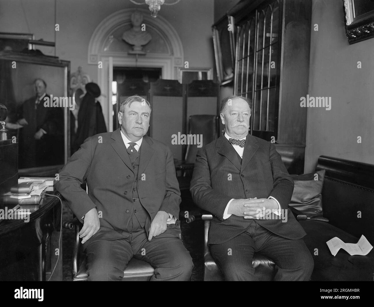 Justices Harlan F. Stone & William Howard Taft ca. 1925 Stock Photo - Alamy