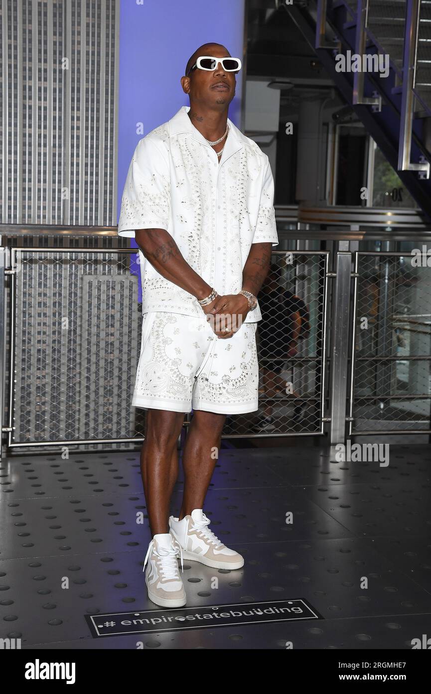 New York, USA. 10th Aug, 2023. Rapper Ja Rule attends the lighting ...