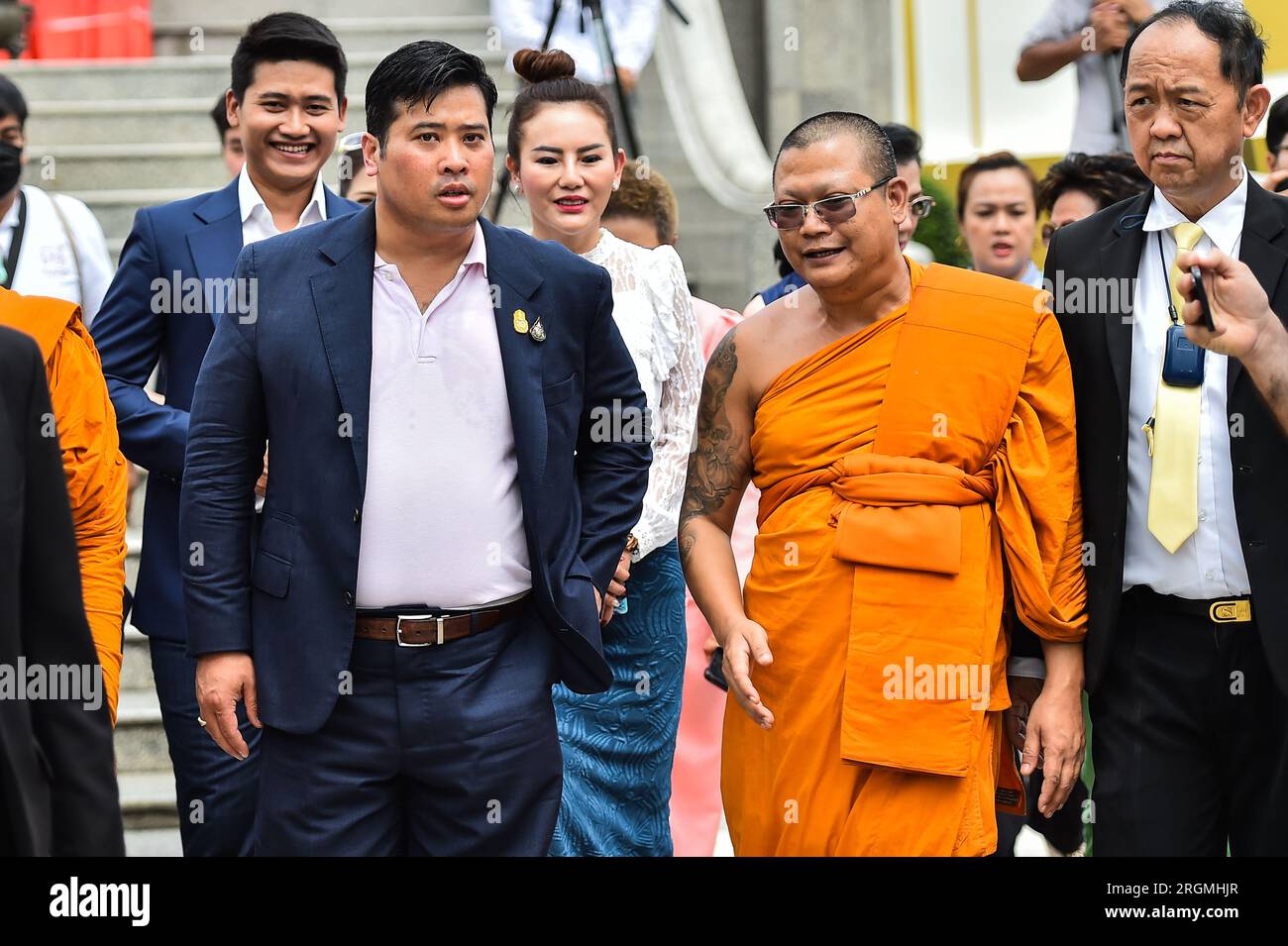 Thailand. 10th Aug, 2023. Vacharaesorn Vivacharawongse the second ...