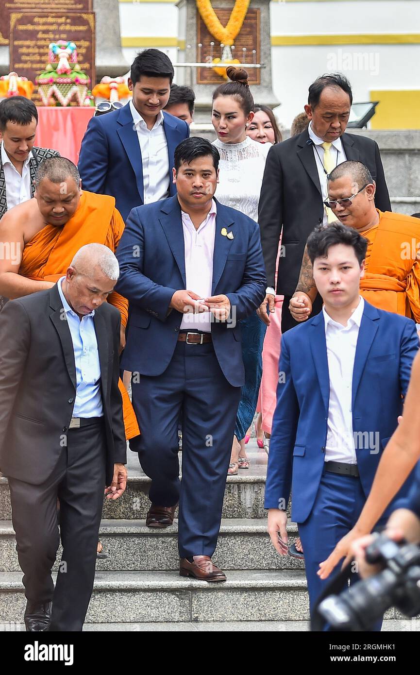 Thailand. 10th Aug, 2023. Vacharaesorn Vivacharawongse the second ...