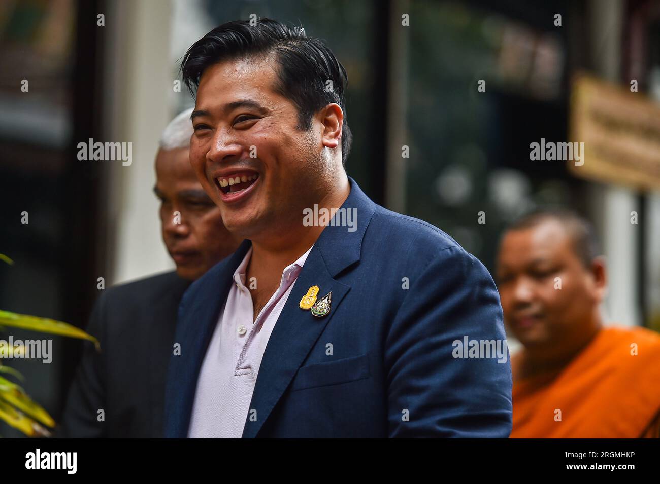 Thailand. 10th Aug, 2023. Vacharaesorn Vivacharawongse the second ...