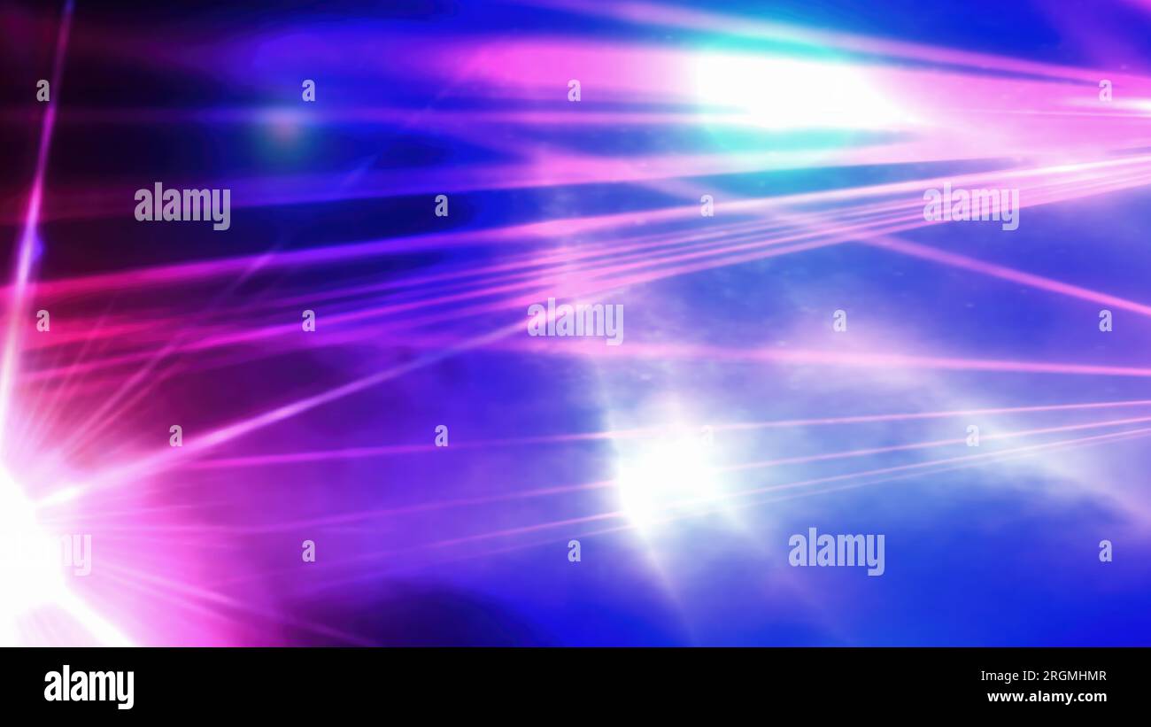 Colored very nice light effects in rotation and wave motion as ...