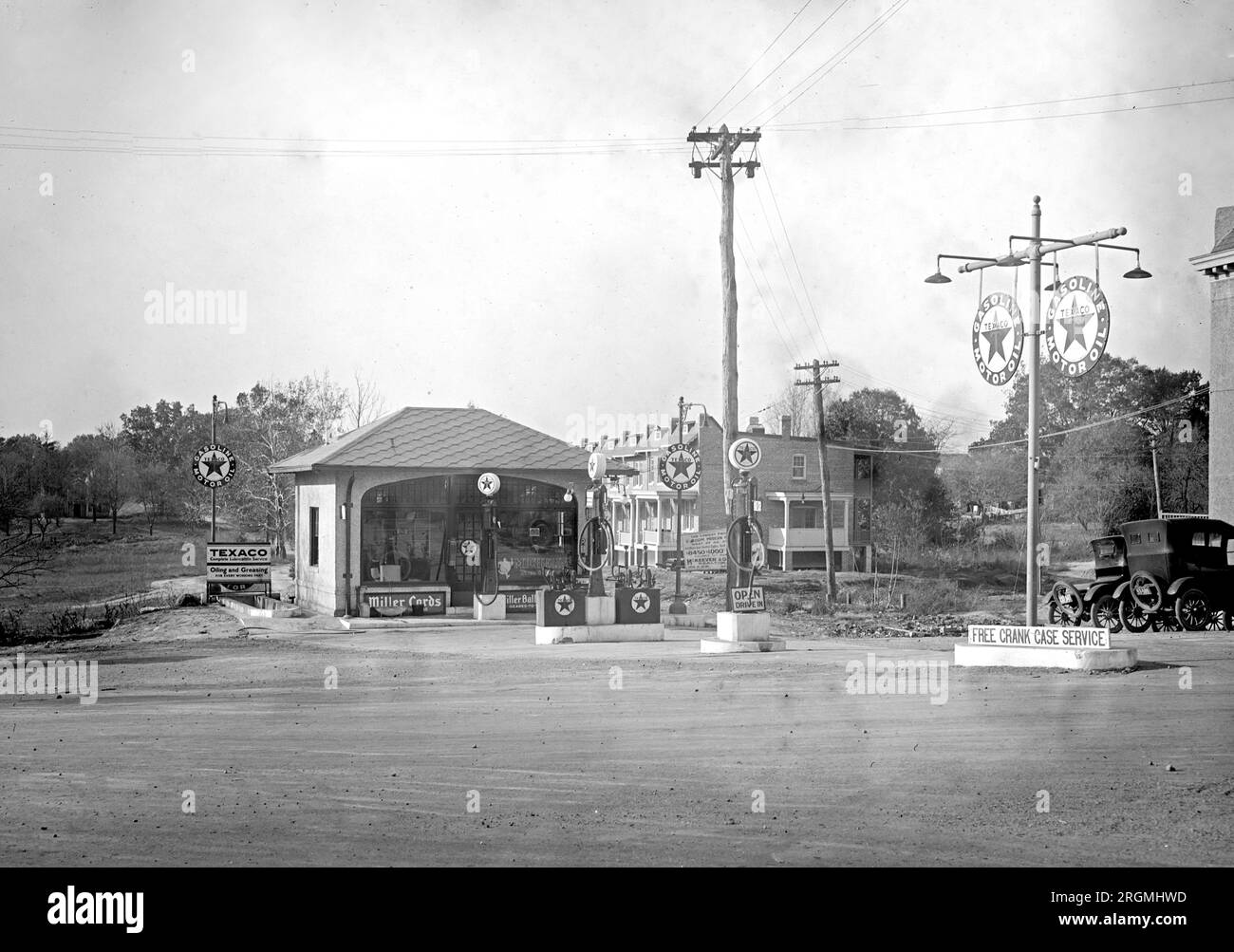 Texaco gas station at Georgia Avenue & Military Road in Washington, D.C ...