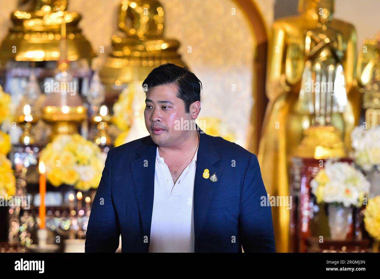 Thailand. 10th Aug, 2023. Vacharaesorn Vivacharawongse the second ...
