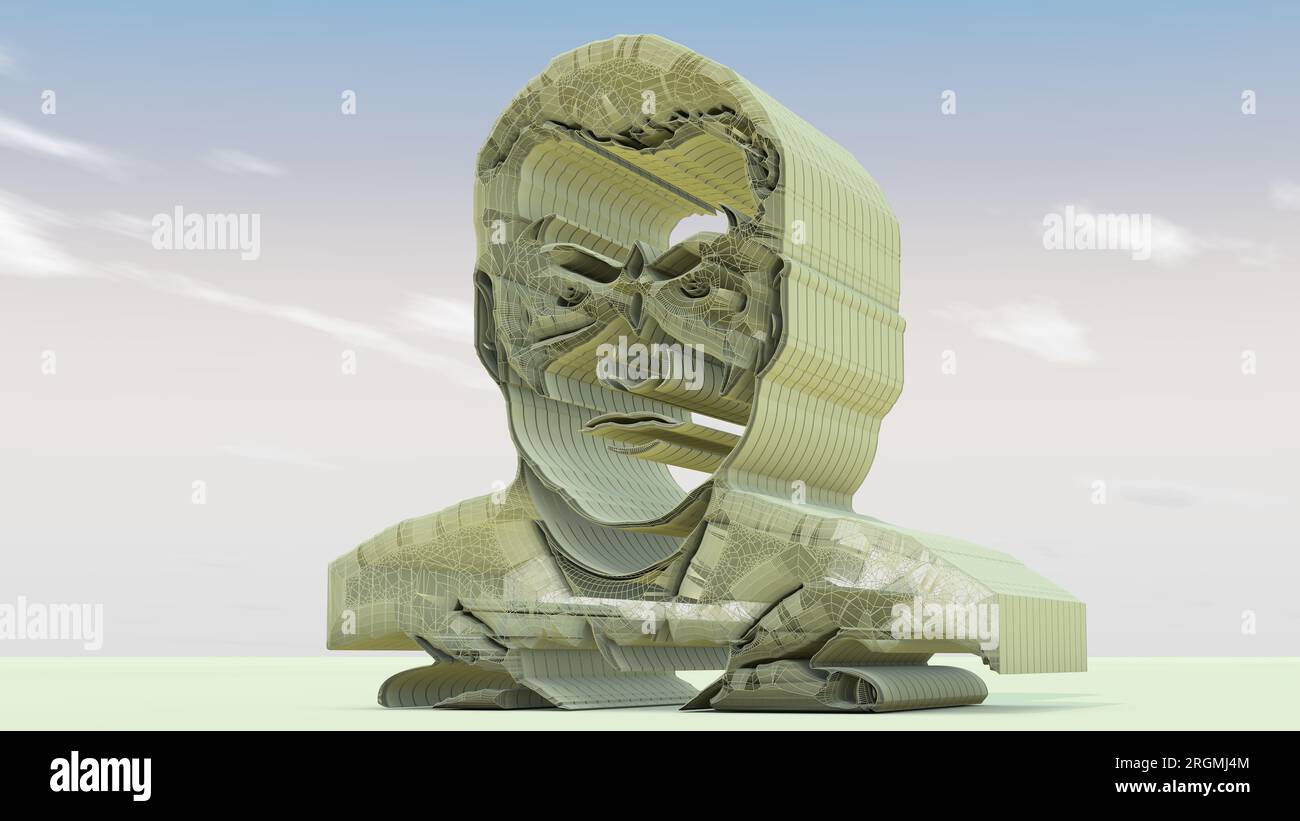 Illustration of Batman, friends, and foes Stock Photo - Alamy