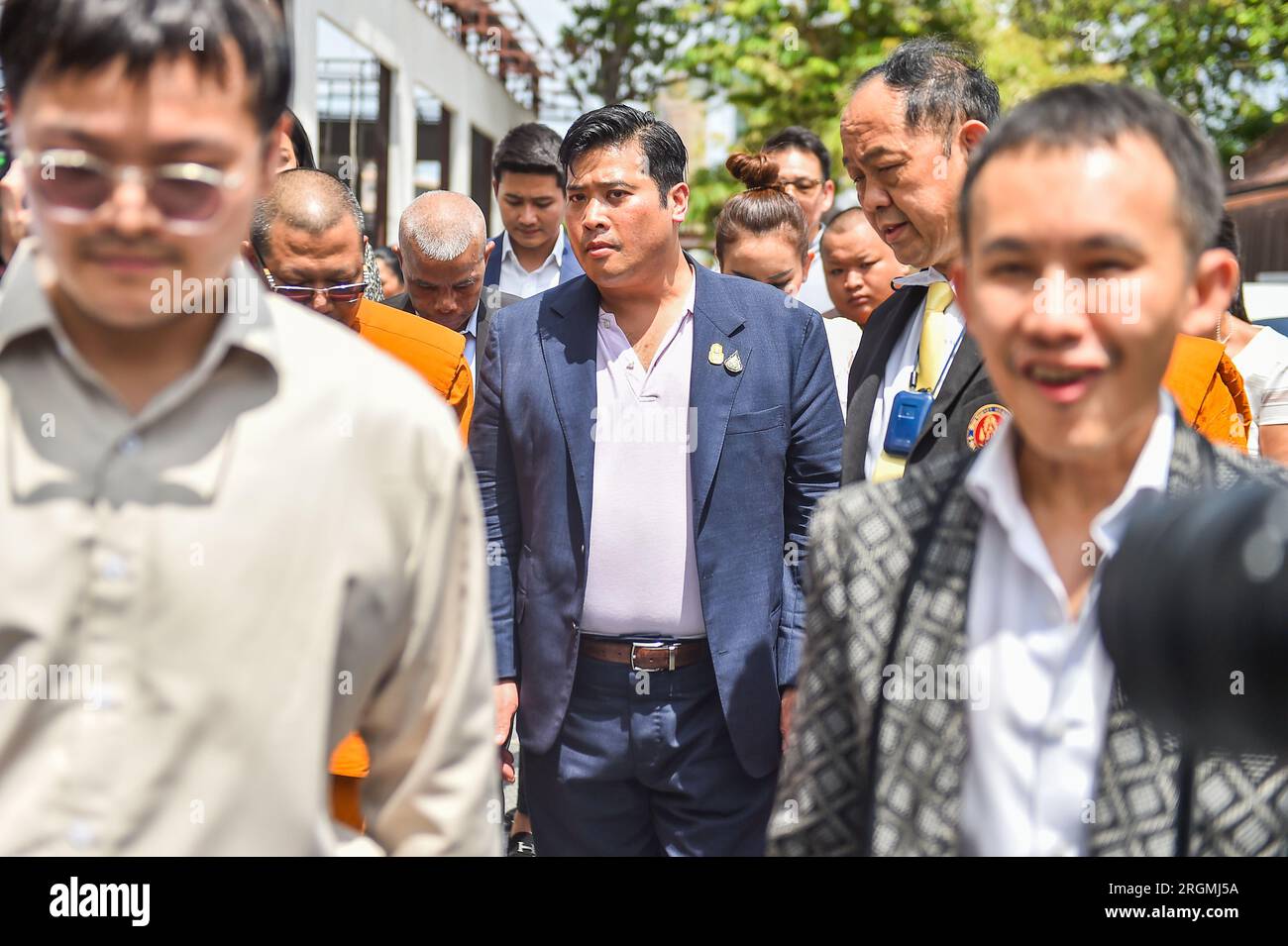 Thailand. 10th Aug, 2023. Vacharaesorn Vivacharawongse the second ...