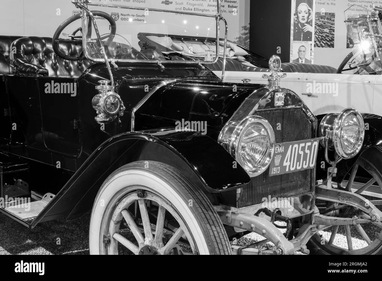 Tourer model Black and White Stock Photos & Images - Alamy