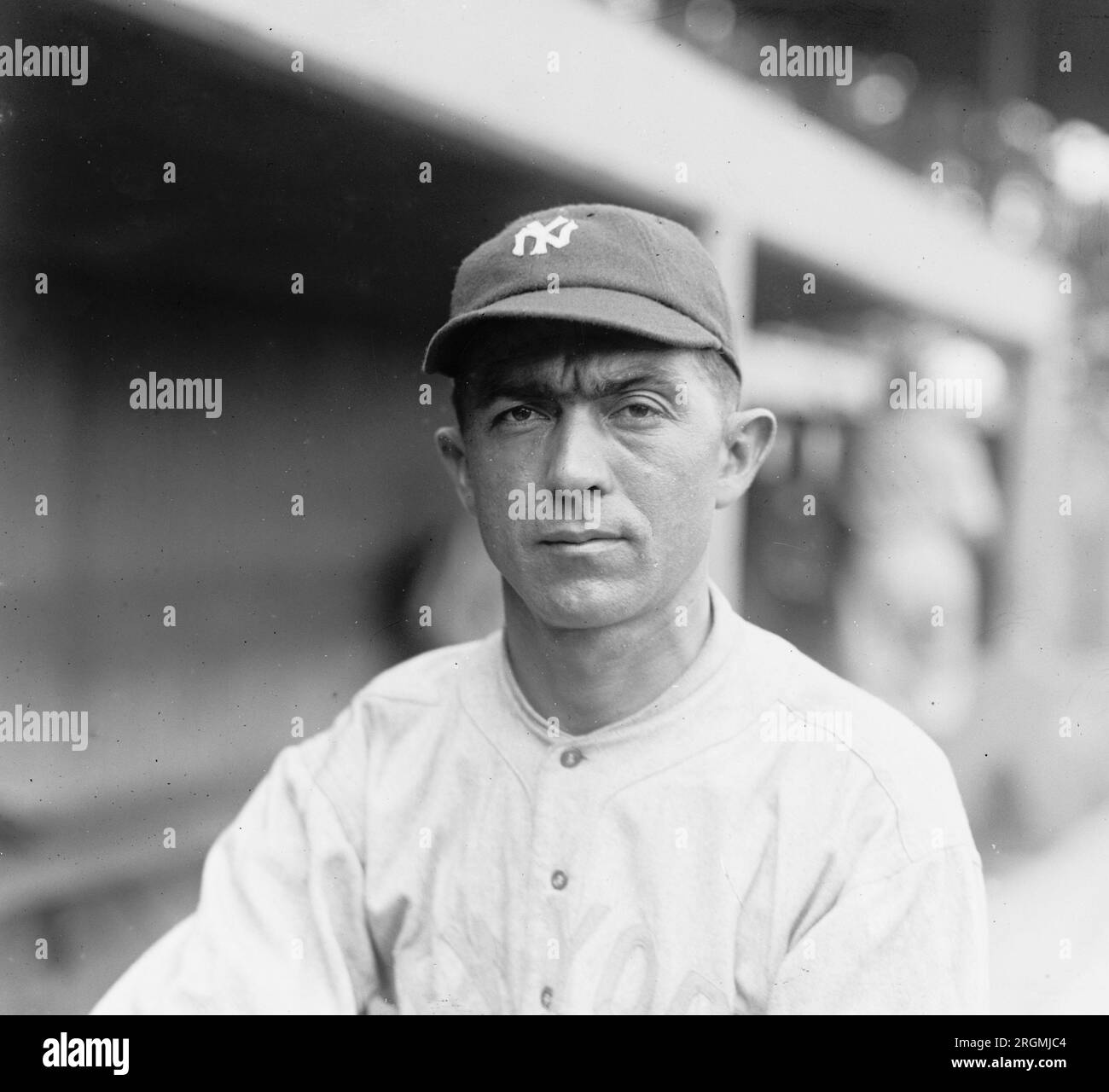 Frank "Home Run" Baker with the New York Yankees ca. 1921 Stock Photo ...
