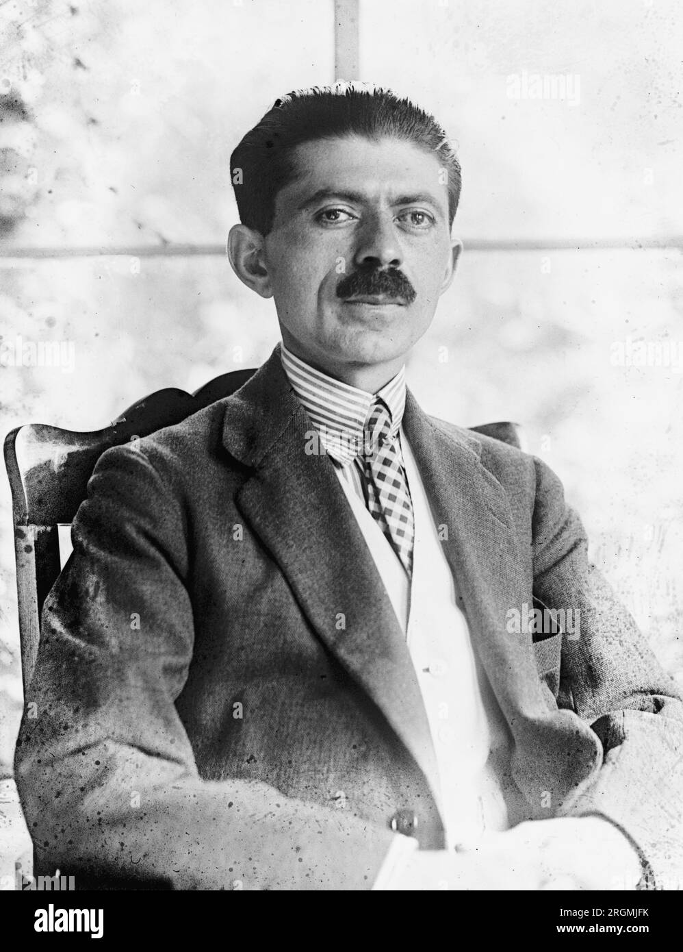 Mirza Hussein Khan Alai, Persian Minister portrait ca. 1921 Stock Photo ...