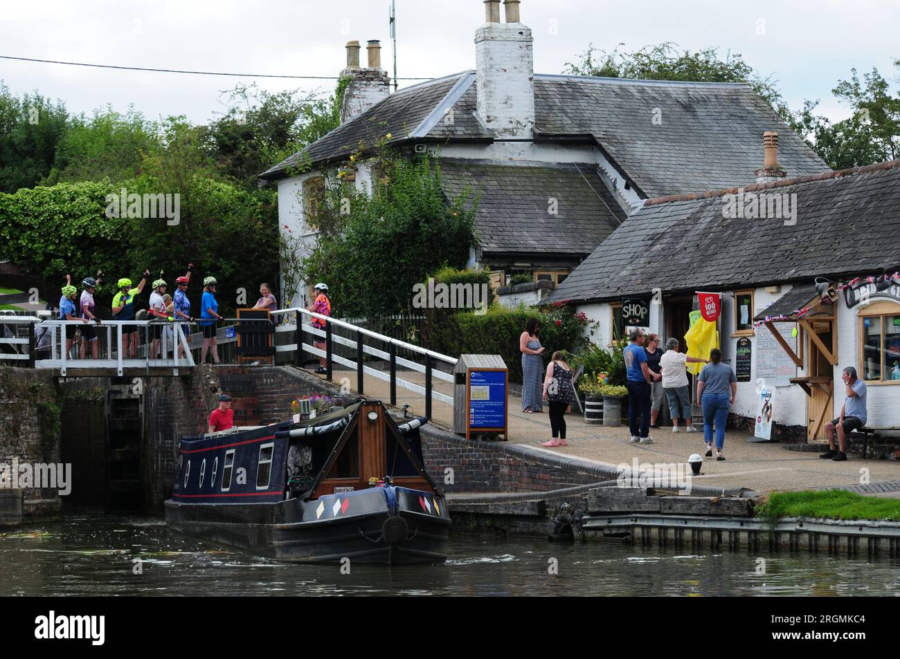 Foxton bottom lock hi-res stock photography and images - Alamy