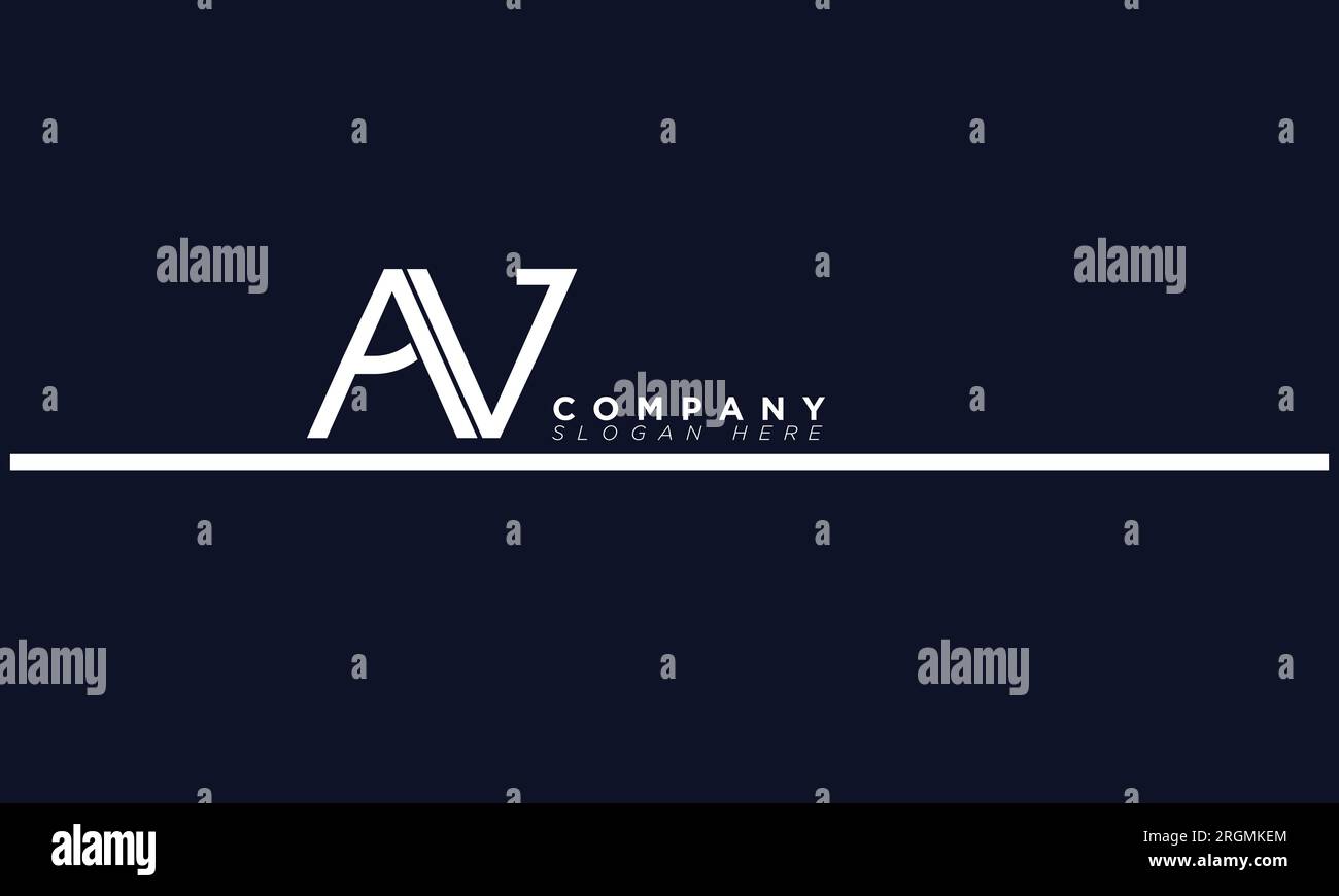 AV Alphabet letters Initials Monogram logo Stock Vector Image & Art - Alamy