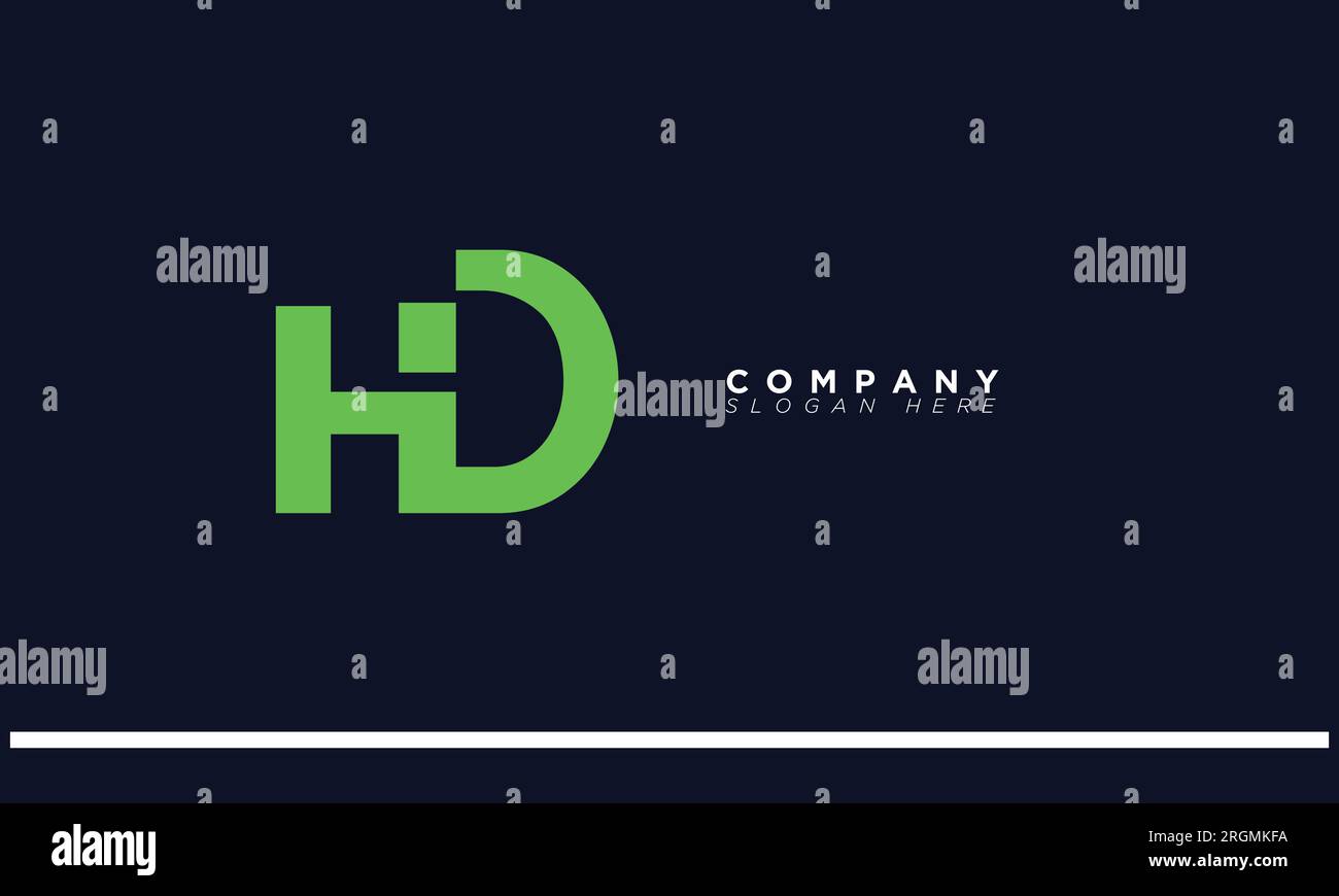 HD Alphabet letters Initials Monogram logo Stock Vector Image & Art - Alamy