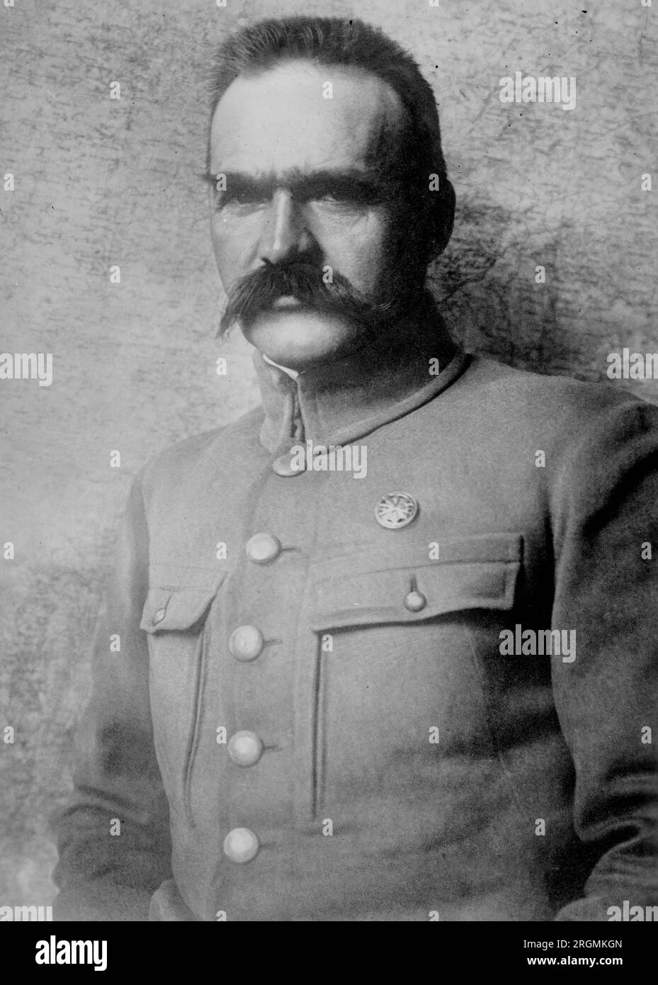 Josef Pilsudki, President of Poland ca. 1920 Stock Photo - Alamy
