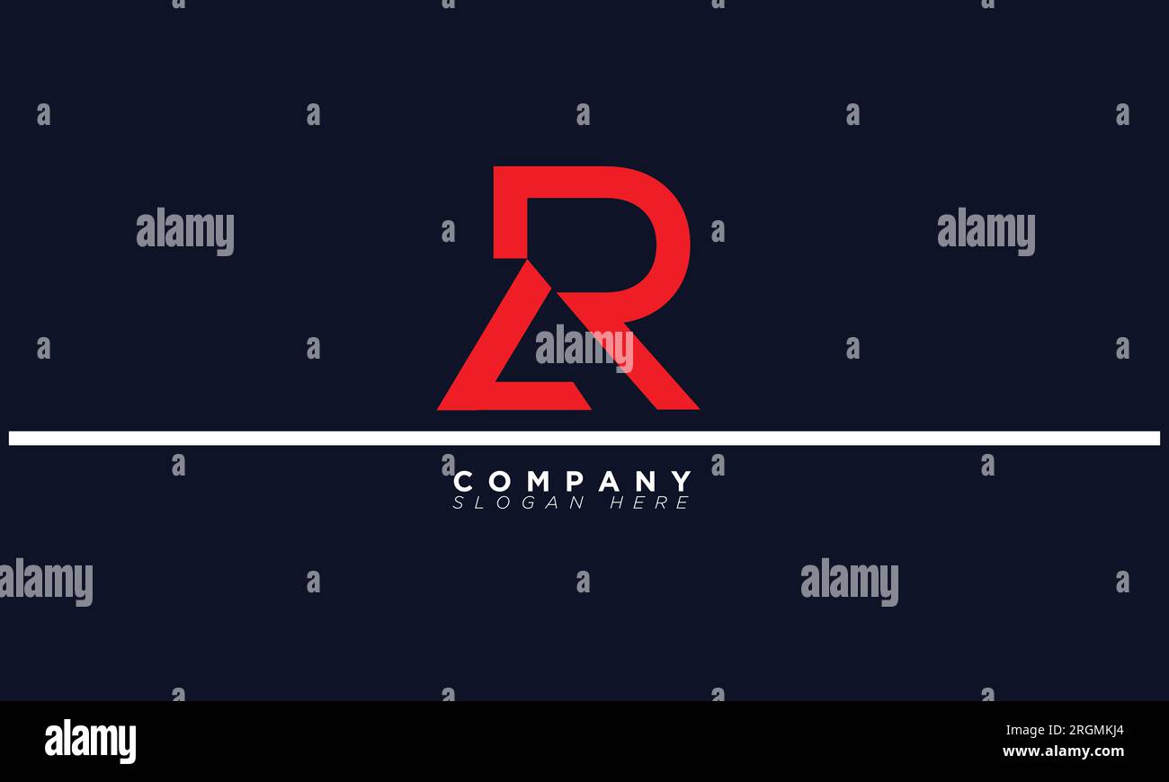 Zr initials logo hi-res stock photography and images - Alamy