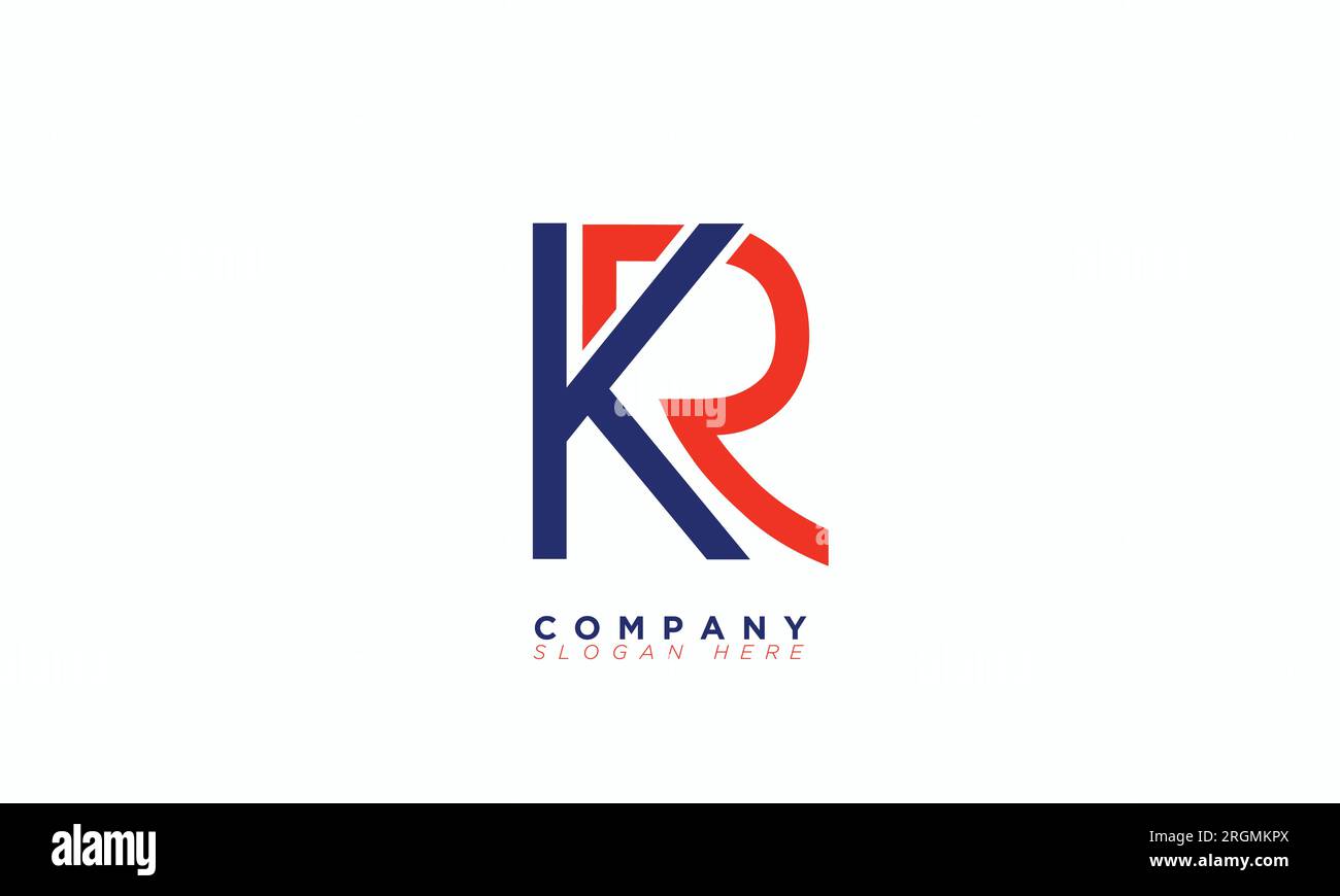 KR Alphabet letters Initials Monogram logo Stock Vector Image & Art - Alamy