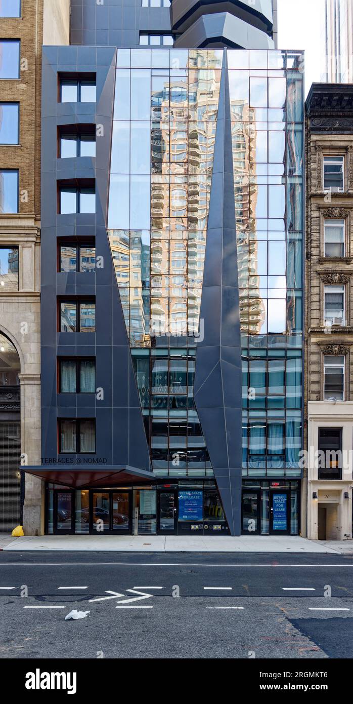 Midtown South: Terraces @ NoMad, 7 East 30th Street, is a residential ...