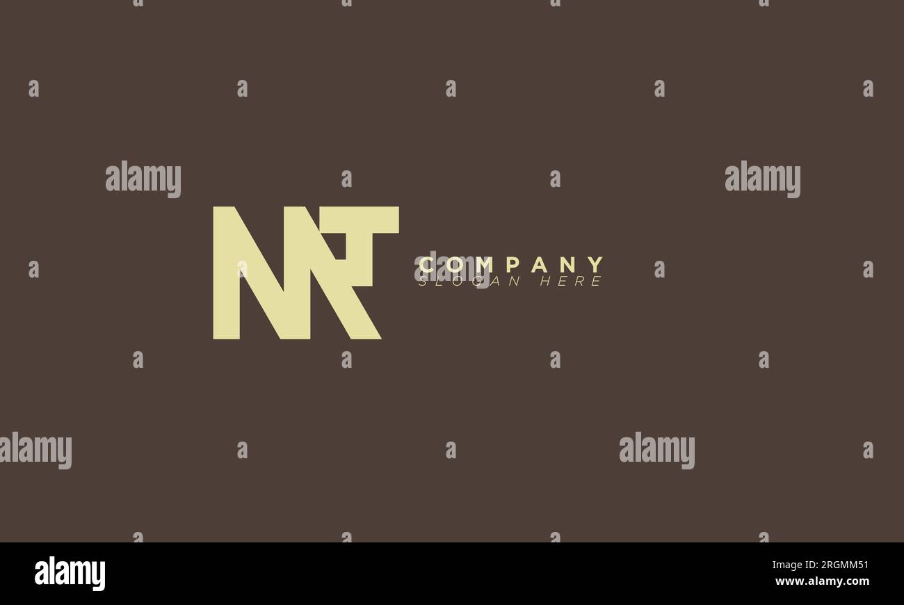 MT Alphabet letters Initials Monogram logo Stock Vector Image & Art - Alamy