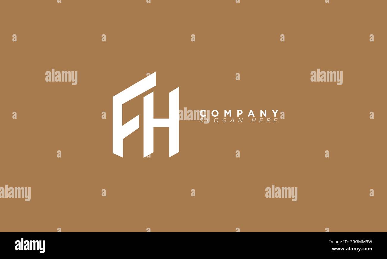 FH Alphabet letters Initials Monogram logo Stock Vector Image & Art - Alamy
