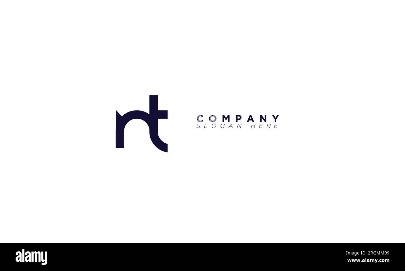 NT Alphabet letters Initials Monogram logo Stock Vector Image & Art - Alamy