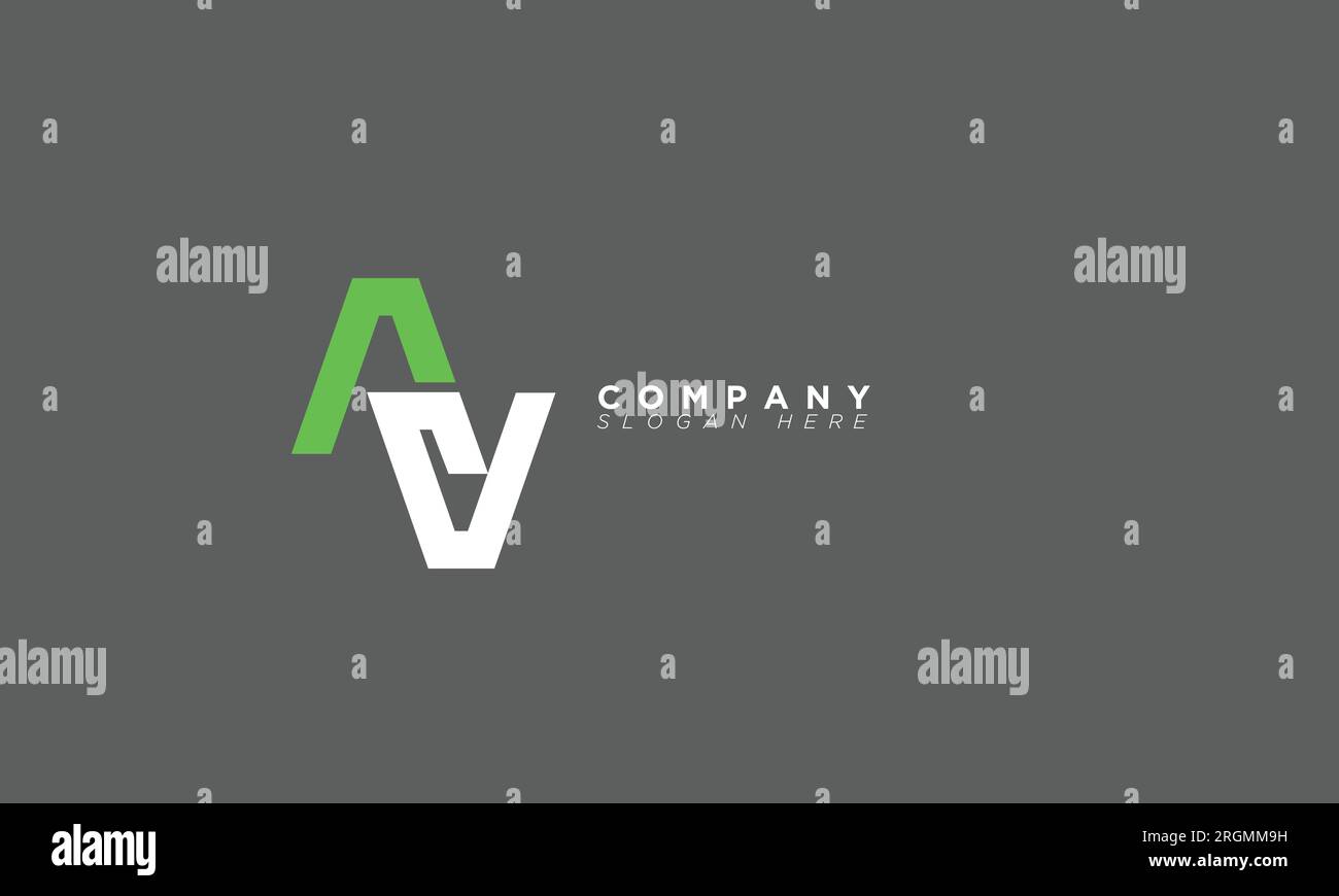 AV Alphabet letters Initials Monogram logo Stock Vector Image & Art - Alamy