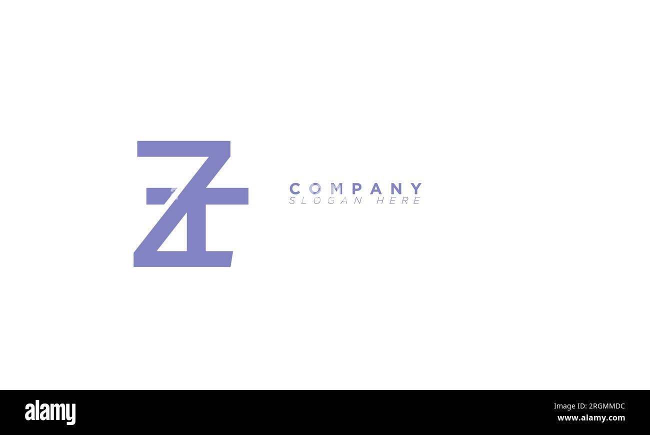ZT Alphabet letters Initials Monogram logo Stock Vector Image & Art - Alamy