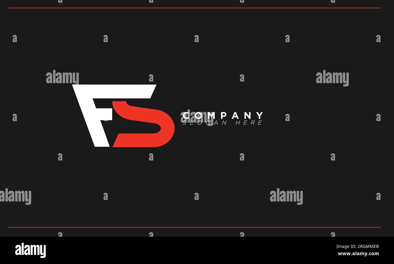 FS Alphabet letters Initials Monogram logo Stock Vector Image & Art - Alamy