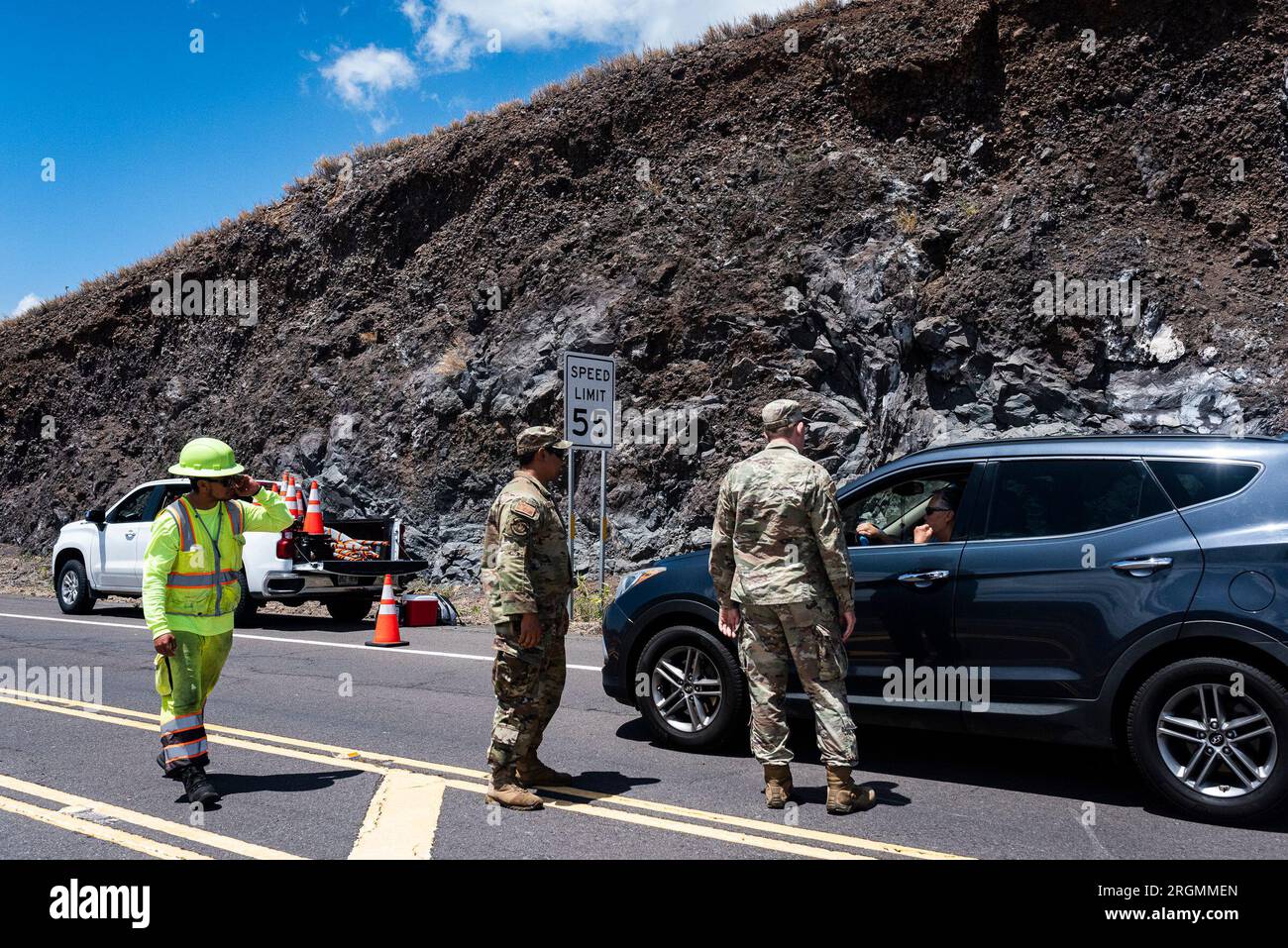 Hawi, Hawaii, USA. 9th Aug, 2023. The Akoni Pule fire in the North ...