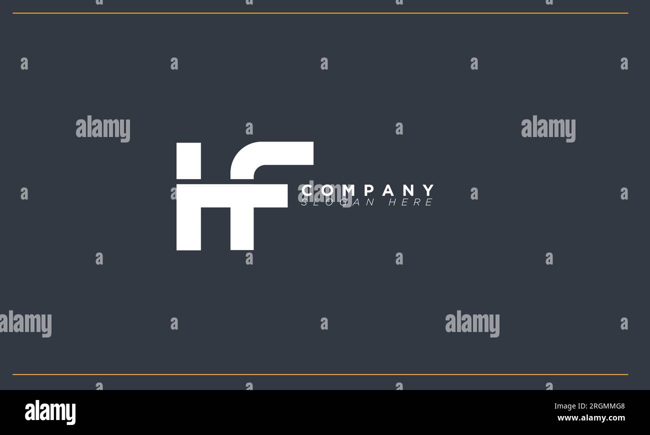 HF Alphabet letters Initials Monogram logo Stock Vector Image & Art - Alamy