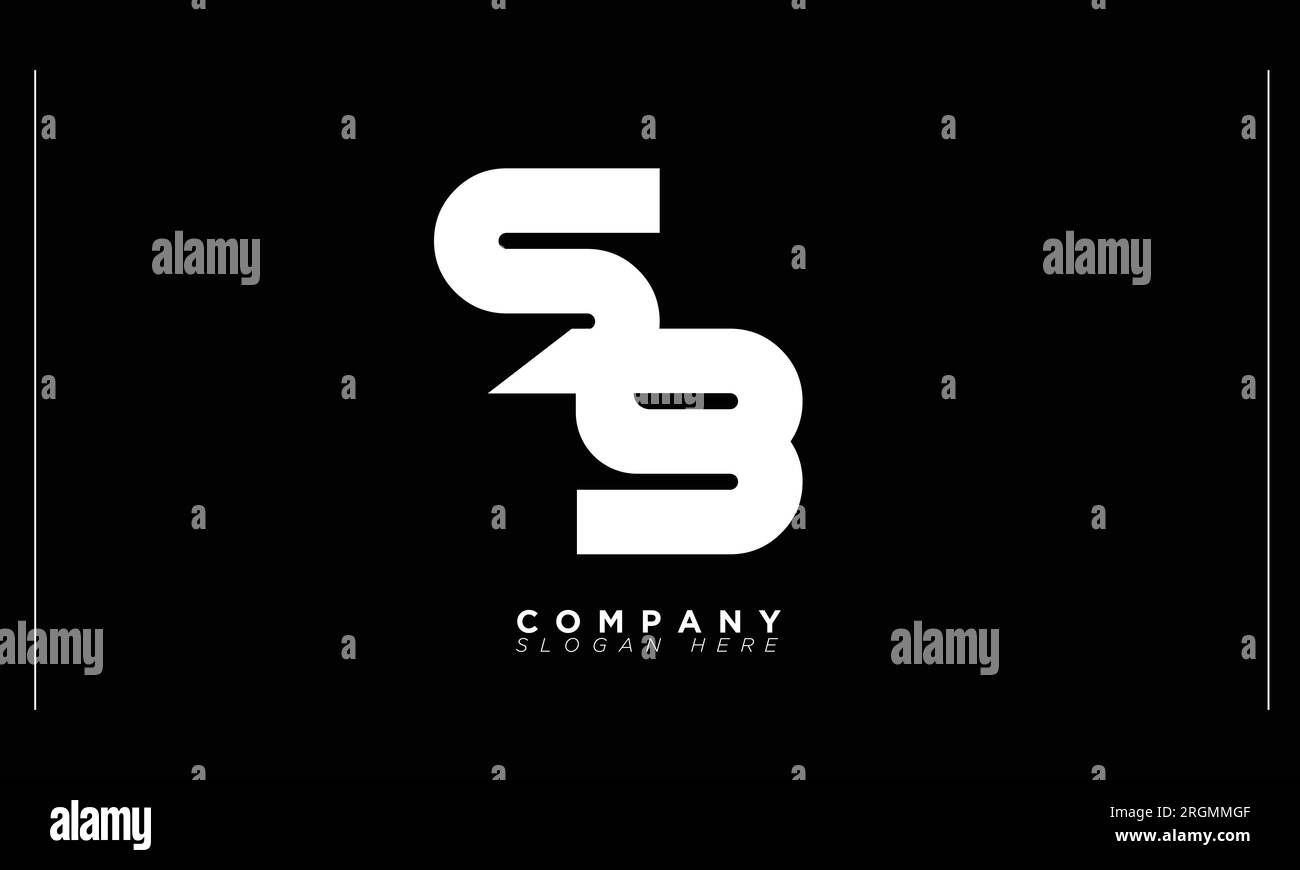 SB Alphabet letters Initials Monogram logo Stock Vector Image & Art - Alamy