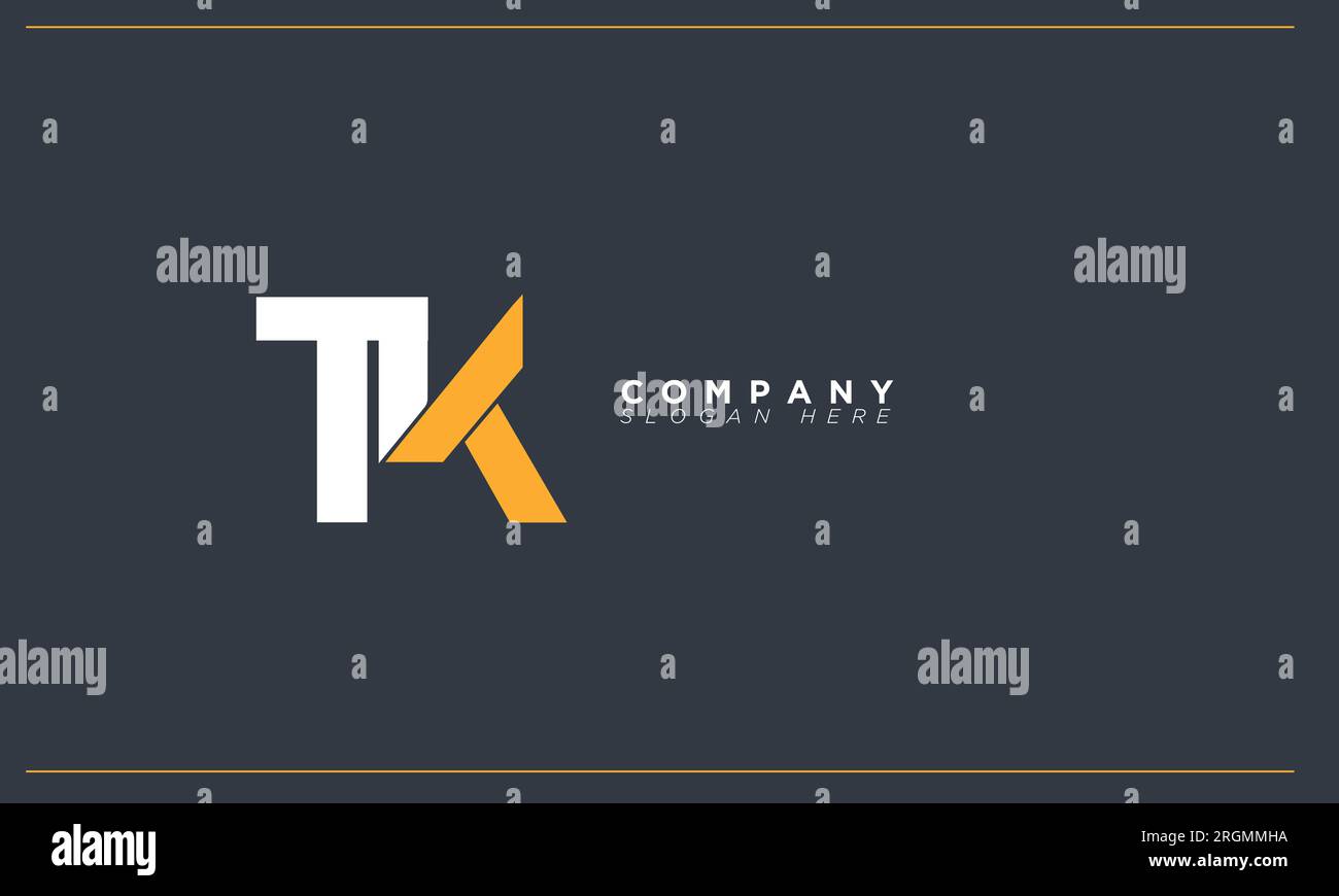 TK Alphabet letters Initials Monogram logo Stock Vector Image & Art - Alamy