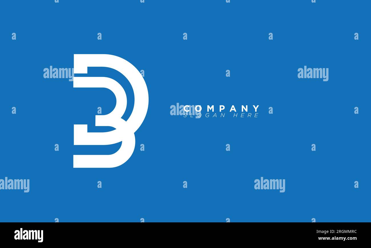 BD Alphabet letters Initials Monogram logo Stock Vector Image & Art - Alamy