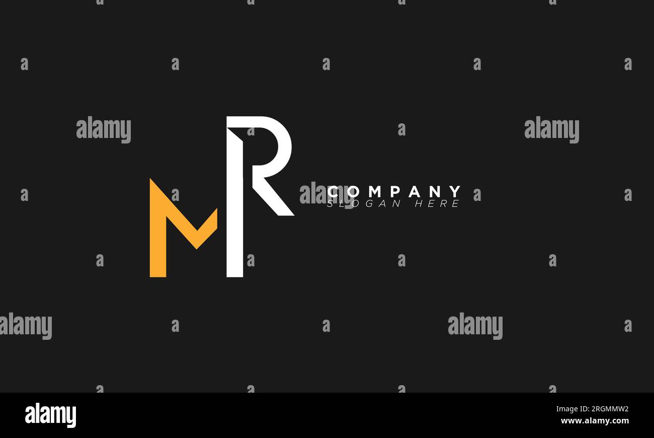 MR Alphabet letters Initials Monogram logo Stock Vector Image & Art - Alamy