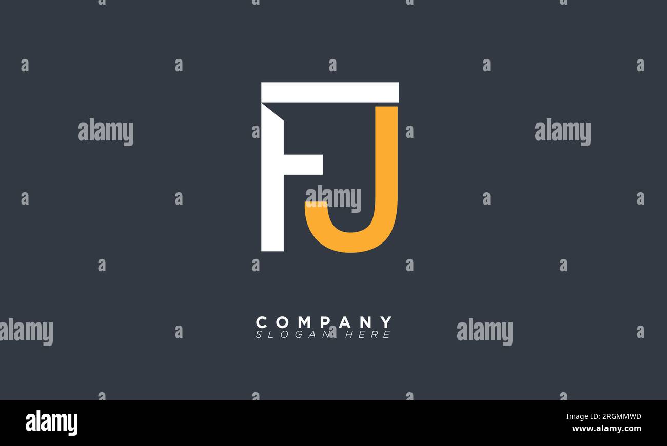 FJ Alphabet letters Initials Monogram logo Stock Vector Image & Art - Alamy