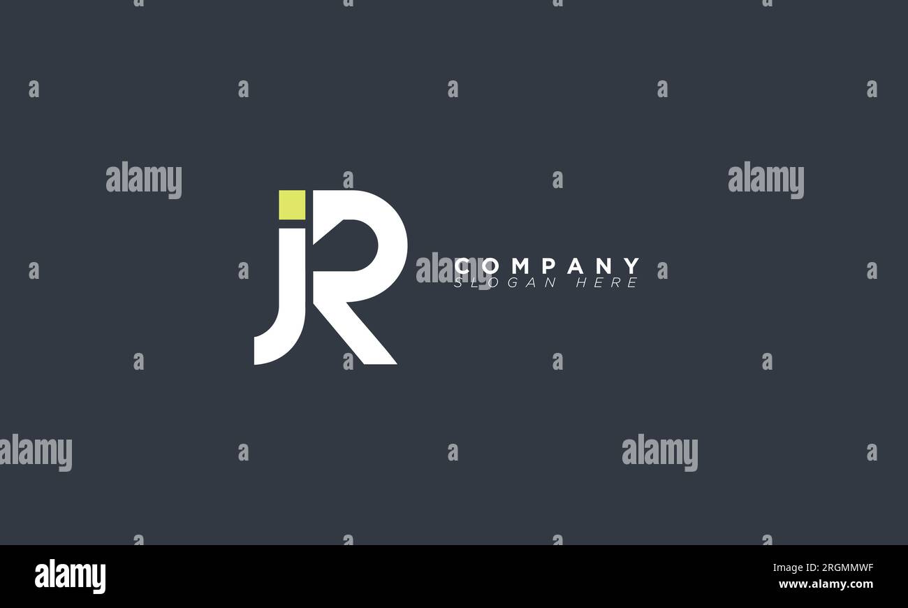 JR Alphabet letters Initials Monogram logo Stock Vector Image & Art - Alamy