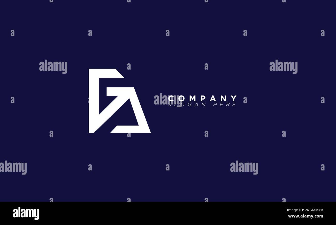 GD Alphabet letters Initials Monogram logo Stock Vector Image & Art - Alamy