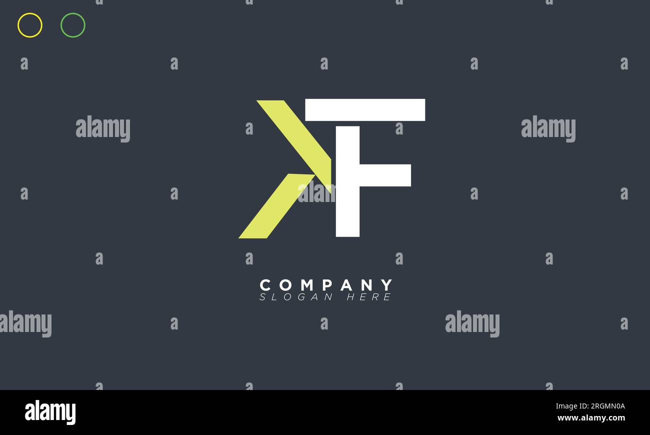 KF Alphabet letters Initials Monogram logo Stock Vector Image & Art - Alamy