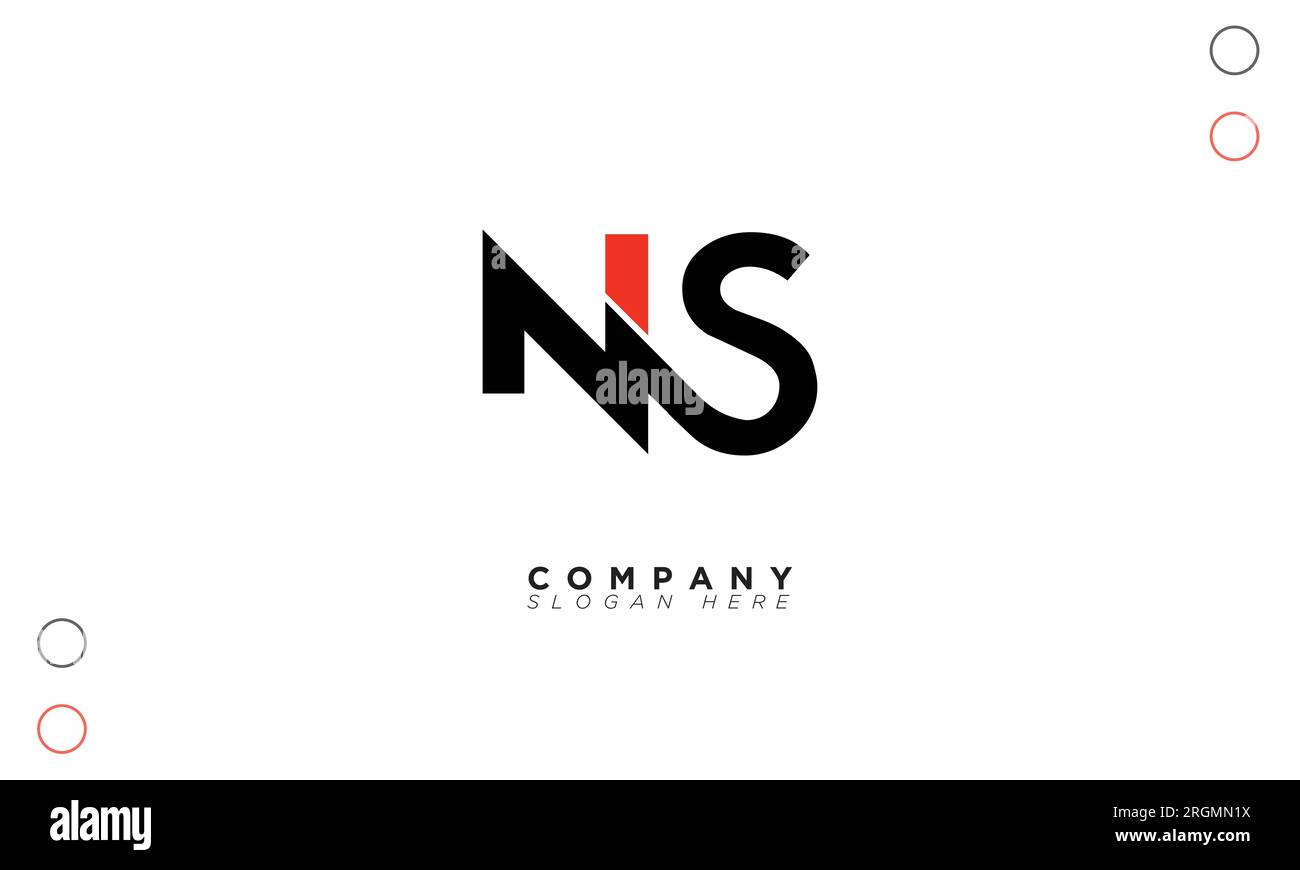 NS Alphabet letters Initials Monogram logo Stock Vector Image & Art - Alamy