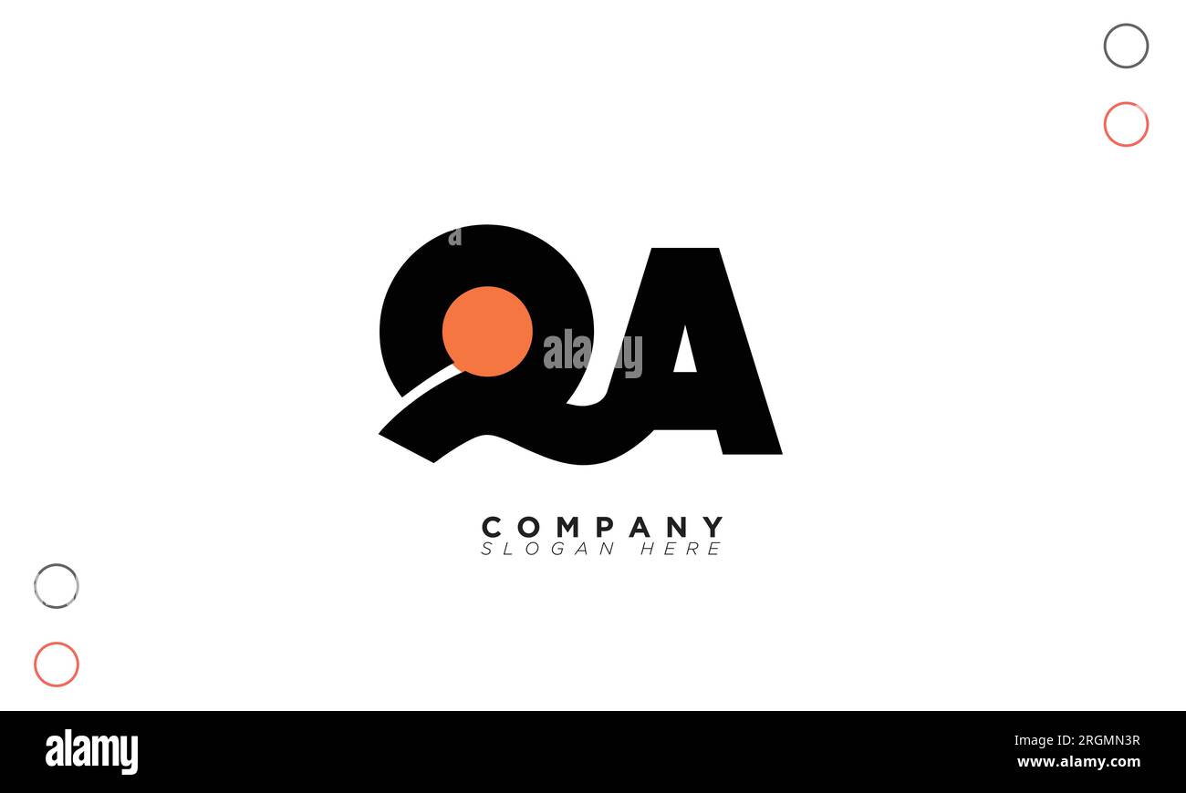 Qa Alphabet Letters Initials Monogram Logo Stock Vector Image And Art Alamy