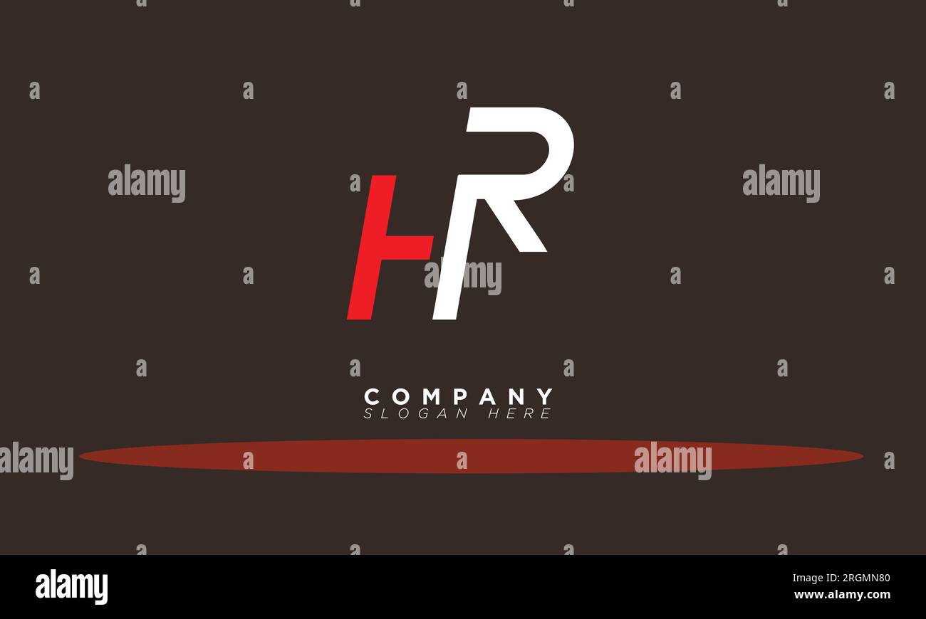 HR Alphabet letters Initials Monogram logo Stock Vector Image & Art - Alamy