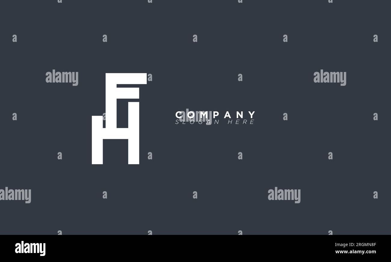 FH Alphabet letters Initials Monogram logo Stock Vector Image & Art - Alamy