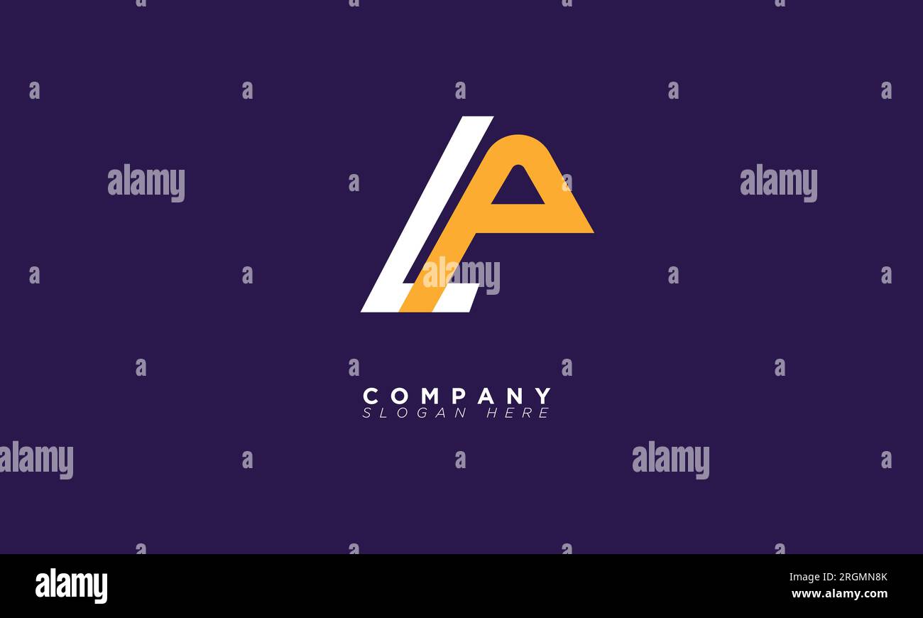 La initials logo hi-res stock photography and images - Alamy