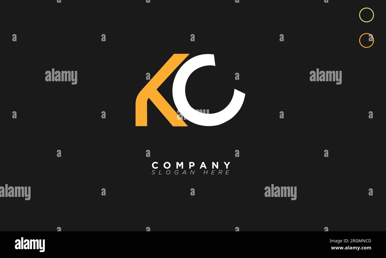 KC Alphabet letters Initials Monogram logo Stock Vector Image & Art - Alamy