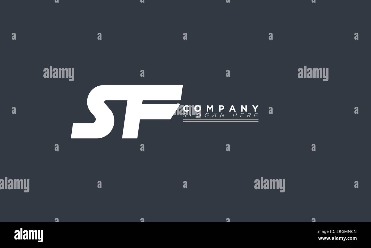 SF Alphabet letters Initials Monogram logo Stock Vector Image & Art - Alamy