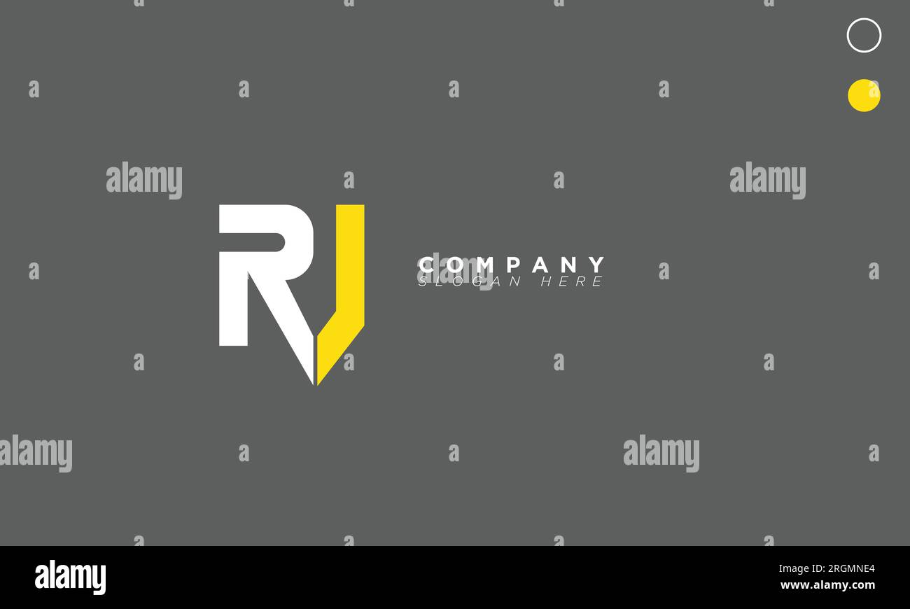 RJ Alphabet letters Initials Monogram logo Stock Vector Image & Art - Alamy